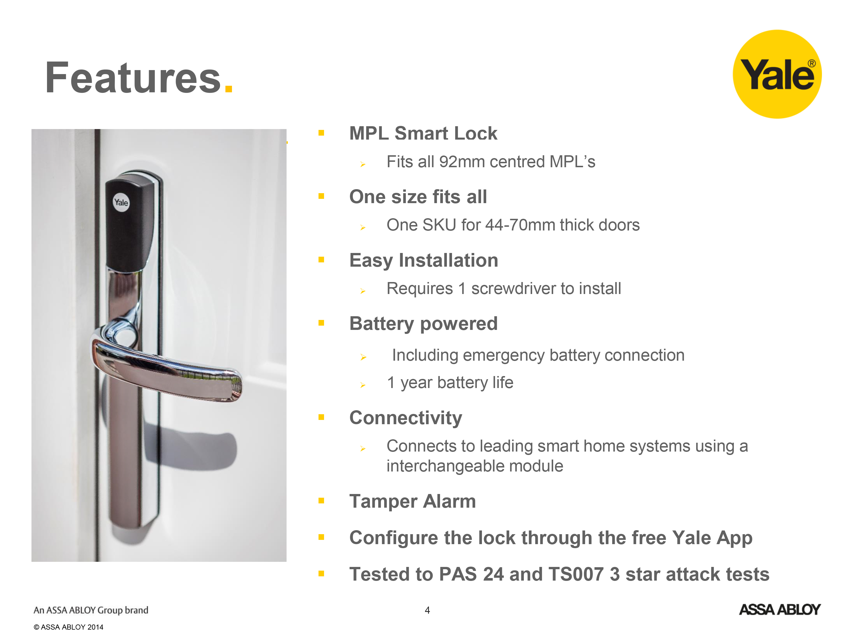 Yale Conexis L1 Smart Door Lock