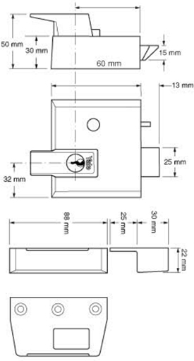 Yale No.1 Night Latch